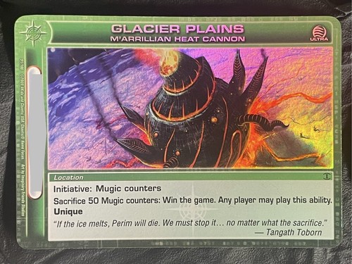Chaotic Location Glacier Plains (M'arrillian Heat Cannon) NM ULTRA RARE ...