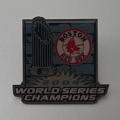 2004 Boston Red Sox World Series Champions Lapel Pin MLB Scarce | eBay