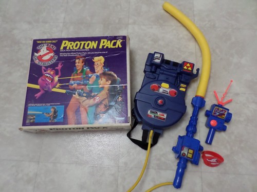 THE REAL GHOSTBUSTERS PROTON PACK W/BOX KENNER Vintage 1986 | eBay