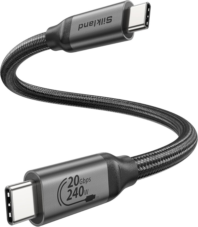 USB C 3.2 Gen 2x2 Cable - 20Gbps High-Speed Transfer & 240W Fast ...
