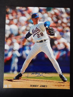 Bobby Jones (Pitcher) Autographed 8" X 10" Photograph | eBay