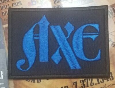 EMBROIDERED AXE HARD ROCK BAND PATCH (Please Read Ad) | eBay
