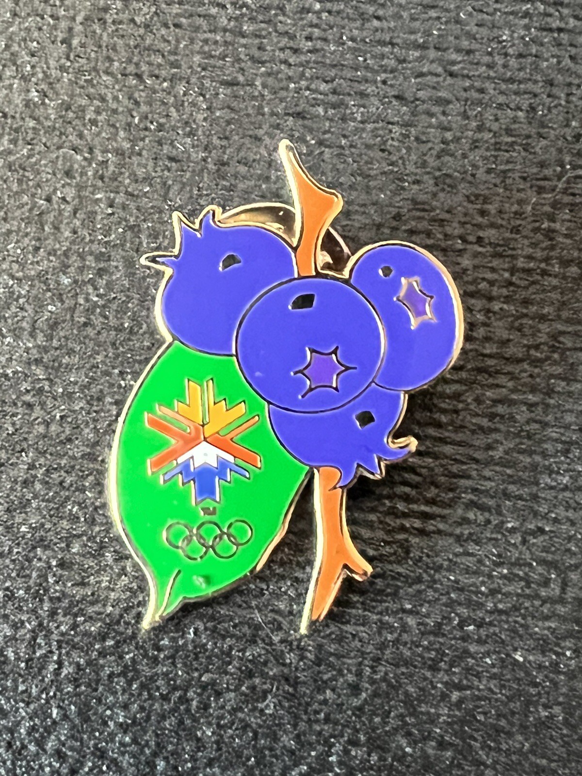 2002 Salt Lake City Olympic Games Sponsor Pin Fruit Blueberry ...