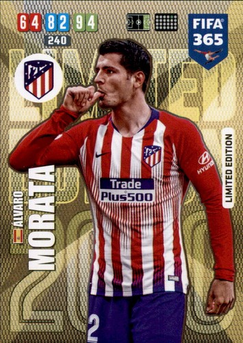 2020 Panini FIFA 365 Card Cards - Alvaro Morata - Limited Edition | eBay