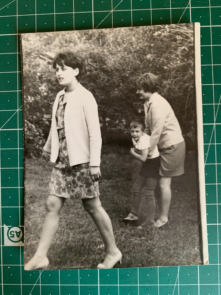 Kids Child Baby With Happy Mather Pre School Vintage Photo Ussr 1960-80 ...