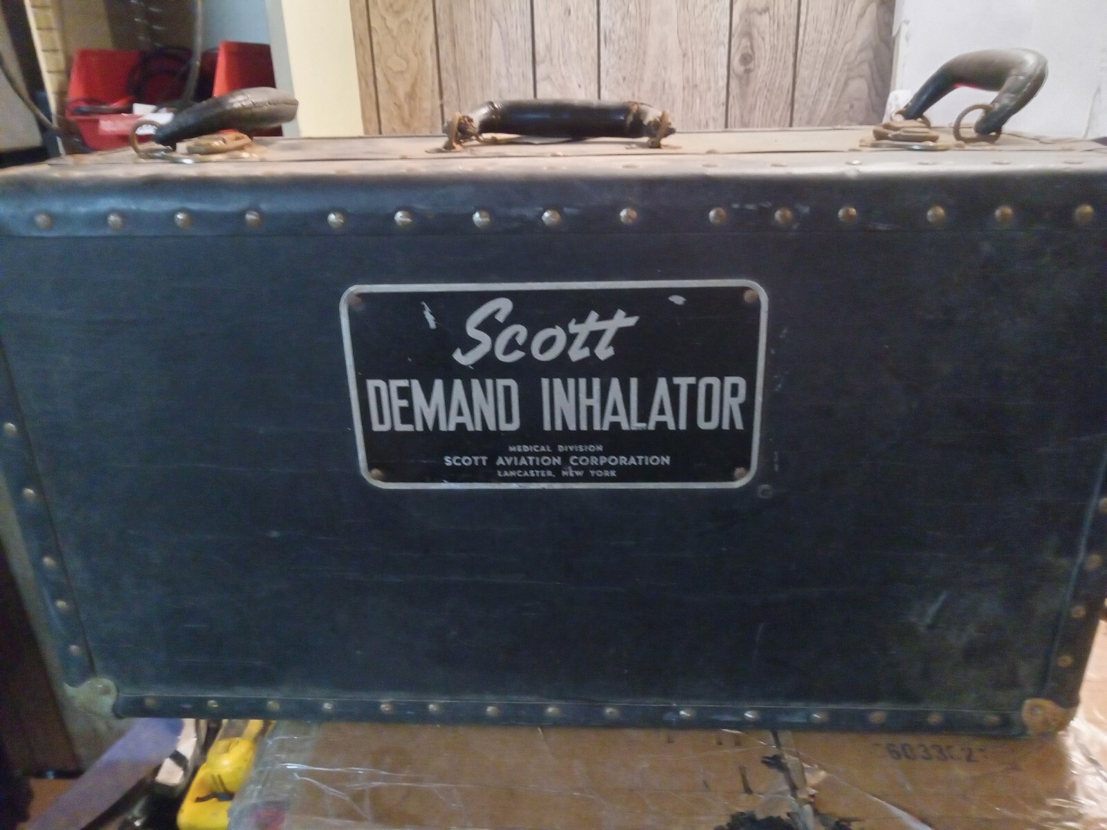 UNTESTED - Vintage Scott Industrial Aviation Aircraft Oxygen Demand ...