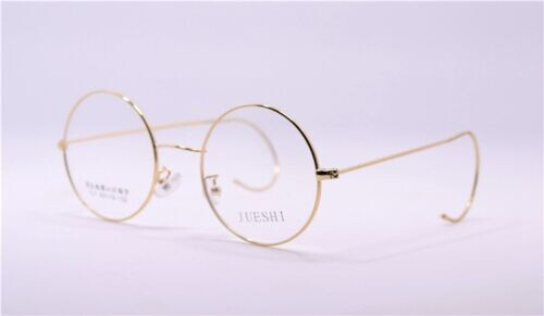 Classic Antique Eyeglass Frames Gold Wire Round Spectacles Vintage ...