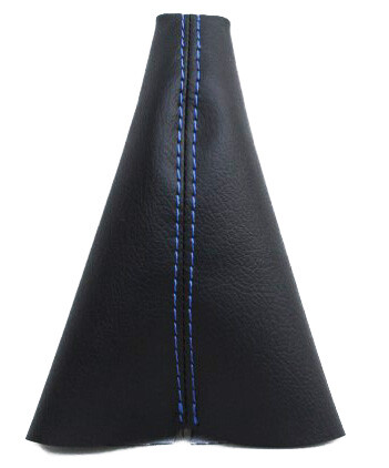 Fits 07-14 Mini Cooper R55 R56 R57 Vinyl Manual Shift Boot w/Blue ...