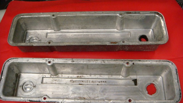 Mickey Thompson Vintage SB Chevy 327 Valve Covers 3276000 for sale ...
