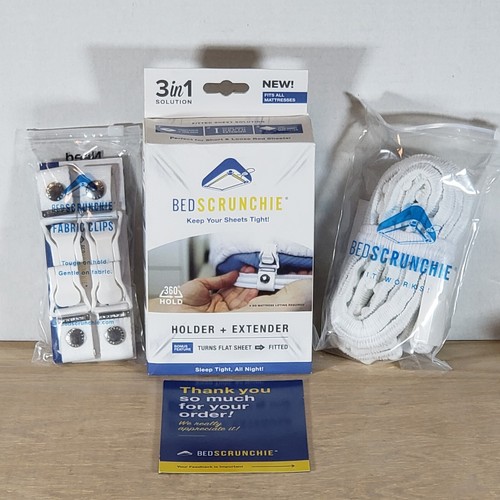 Bed Scrunchie Sheet Holder Straps Extender Heavy Duty Gripper Clips ...