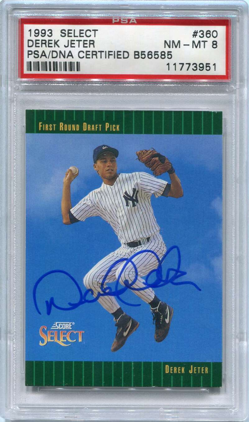 Derek Jeter | Autographed Baseball Memorabilia & MLB Merchandise