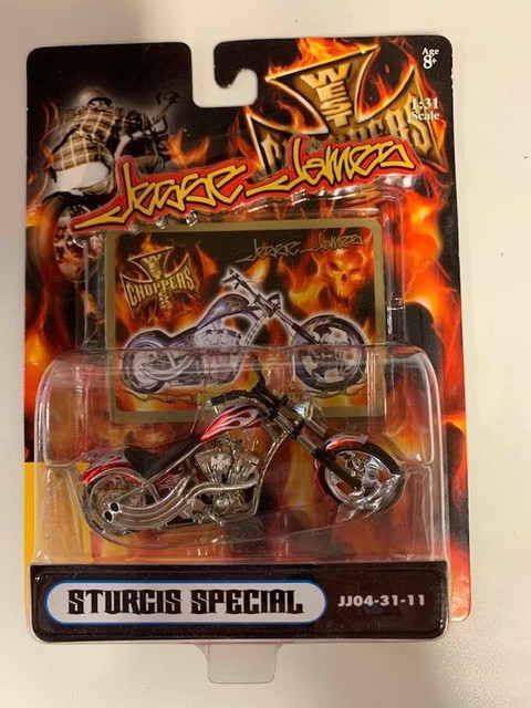 Muscle Machines Jesse James Sturgis Specialand Cherry CFL Scale 1 31 ...
