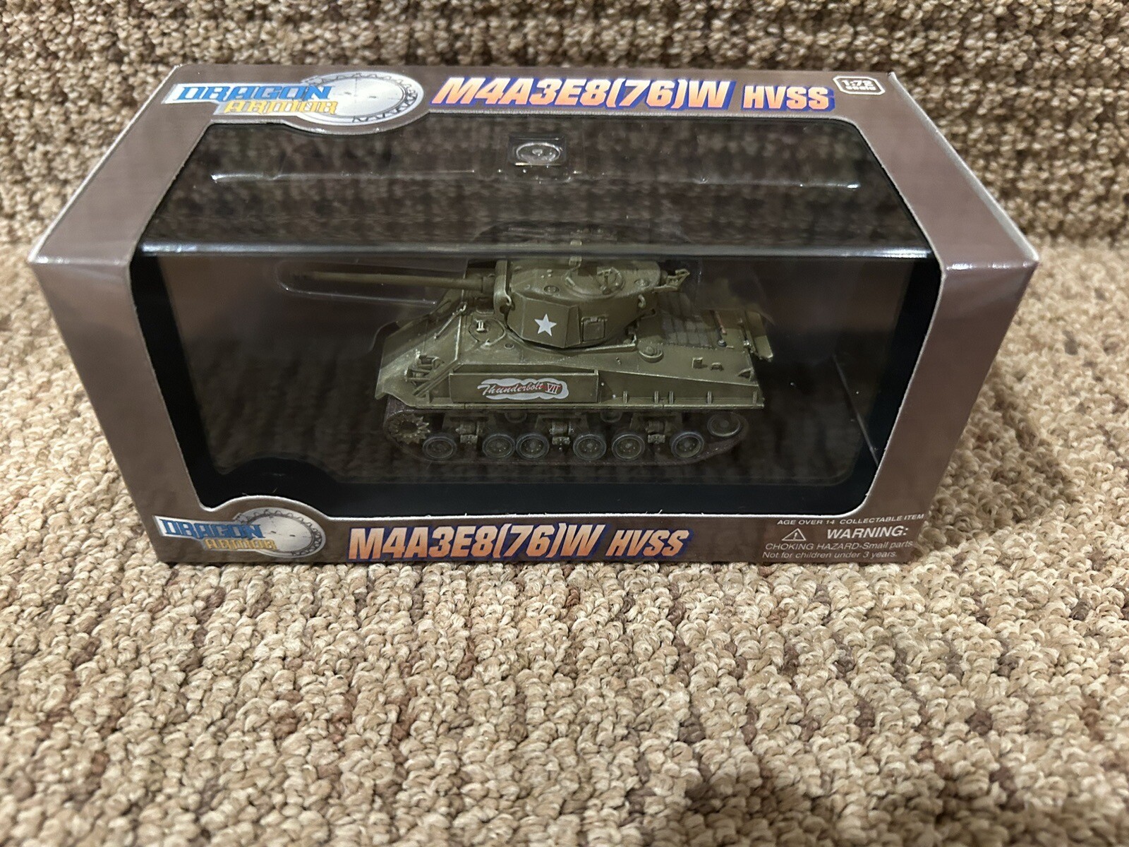 Dragon Armor 1:72 M4A3E8(76) HVSS Sherman, 37th Tank Bn, Germany 1945 ...