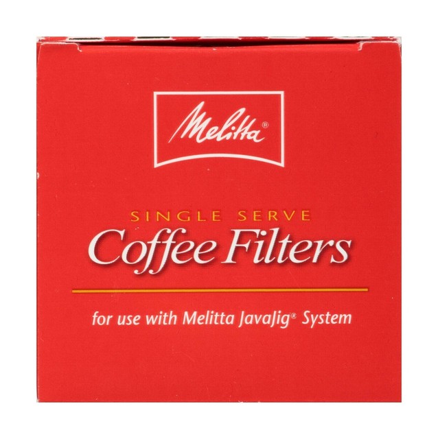 Melitta Java Jig Single Serve Paper Coffee Filters60 Count Brewers ...
