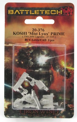Battletech 20-376 Koshi 'Mist Lynx' Prime (TRO 3050) Clan Light ...