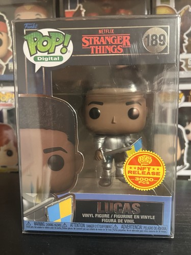 Funko pop Digital Legendary Stranger Things #189 Lucas 3,000 Pieces | eBay