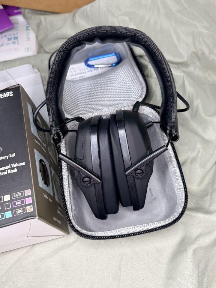 ZOHAN Em054 Electronic Shooting Ear Defenders,Noise Reduction Tactical ...