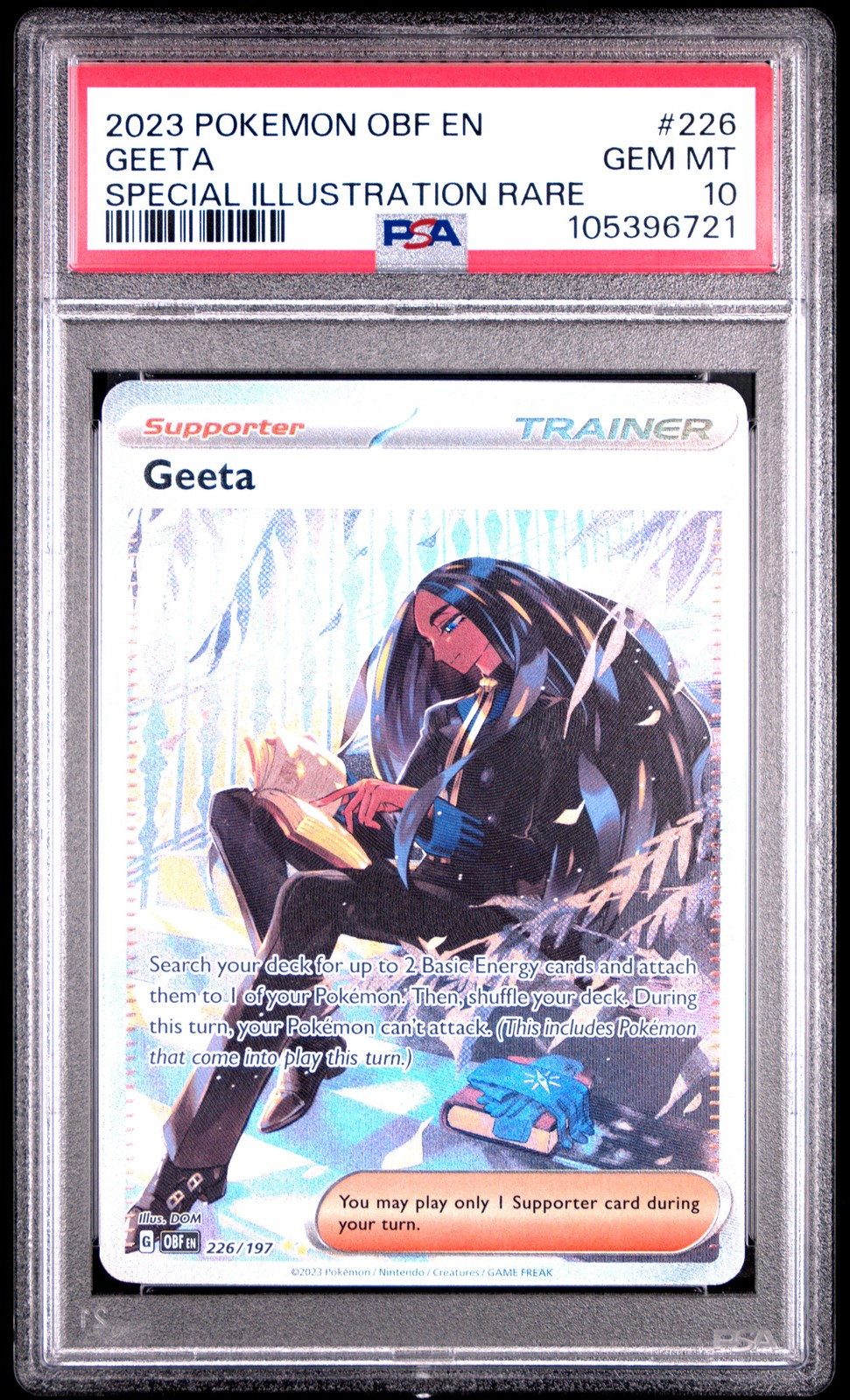 Geeta 2023 Scarlet & Violet: Obsidian Flames #226/197 Special ...