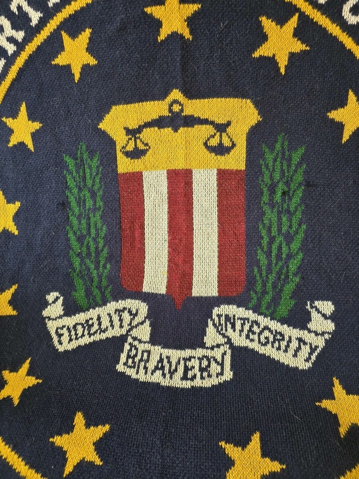 FBI Federal Bureau Investigation Logo Dept. Of Justice Large Blanket ...