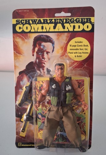 Commando Action Figure Diamond Toymakers 1985 Vintage Arnold ...