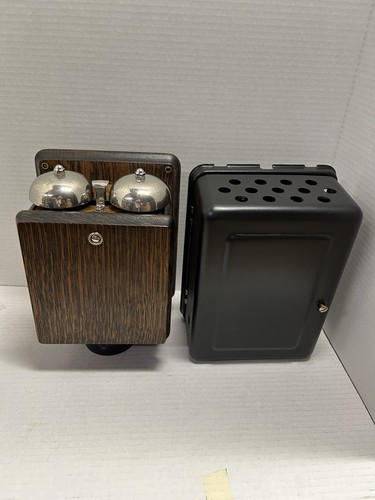 Western Electric 534A Subset Telephone Ringer Box with wooden subset ...