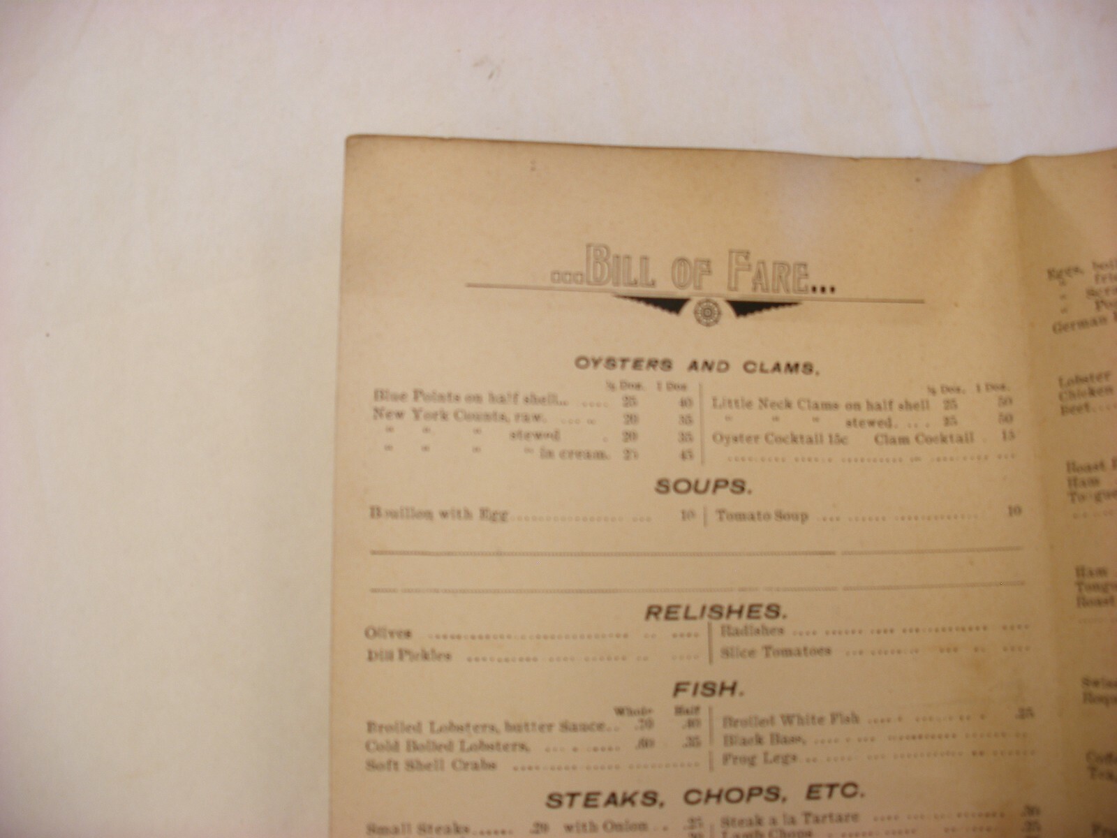 Vtg Henry A. Adler Restaurant Milwaukee Wisconsin Early Menu - Mader's ...