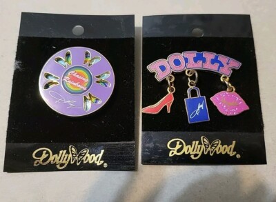 2 RARE 2007 DollyWood Dolly Parton Charms & Chasing Rainbows Trading ...