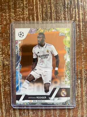 2022-23 Topps Carnval Antonio Rudiger /25 Real Madrid | eBay