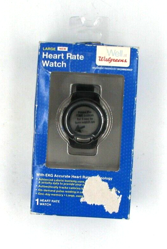 WALGREENS Heart Rate Watch with EKG technology + Distance + Calorie ...