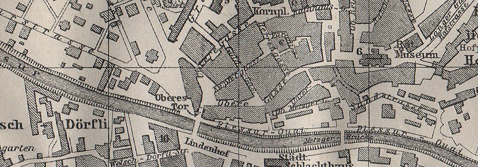 COIRE / CHUR. Chur. town city stadtplan. Switzerland Suisse Schweiz ...