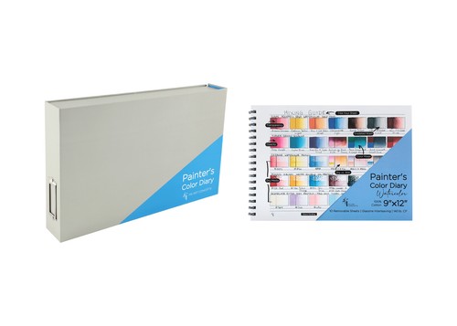HG Art Concepts Color Diary - Watercolor & Multimedia with Binder Boxes ...