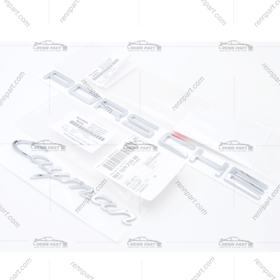 Genuine Porsche "Porsche Cayman" Script Emblem Logo Chrome 981 ...