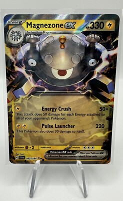 Pokémon TCG Magnezone EX 065/198 Scarlet & Violet Pokemon Card NM ...