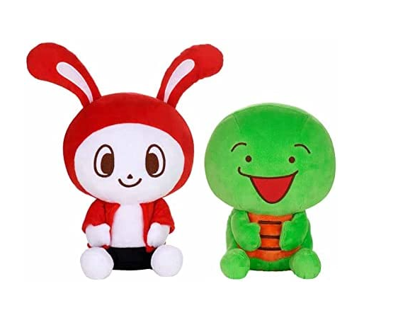 Maizen Sisters Big Plush Doll Stuffed Toy Set mikey zenichi BANDAI 21cm ...