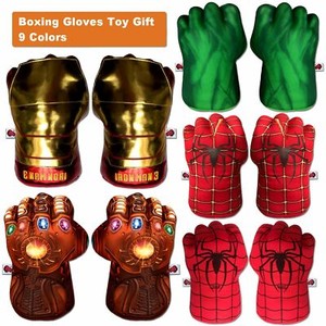 Marvel Super hero Spiderman Cosplay Gloves Punching Boxing Fists Toys ...