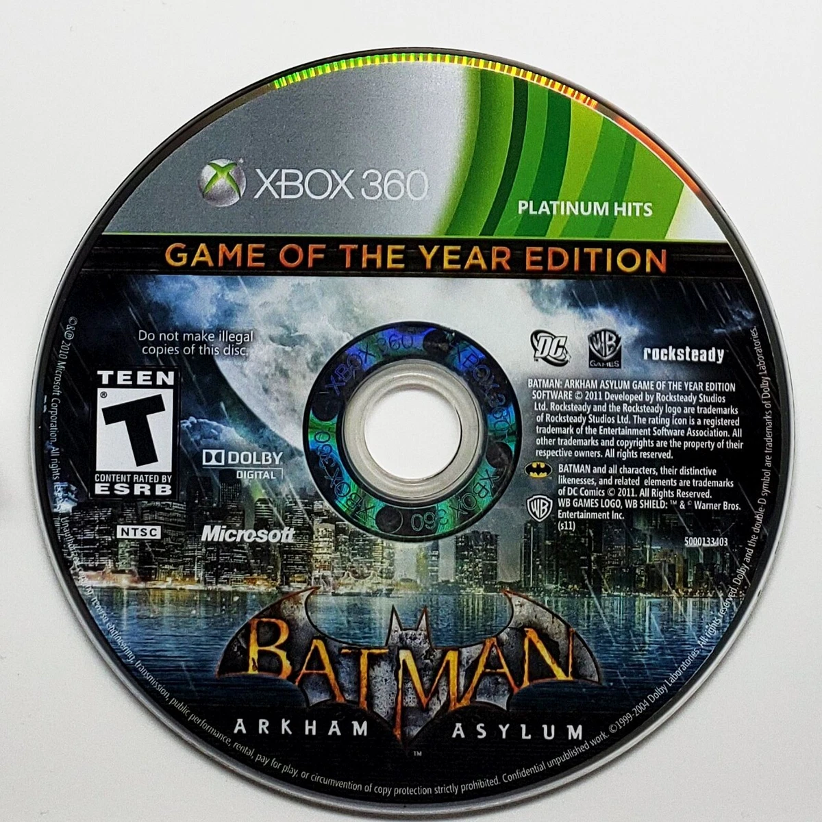 Batman: Arkham Asylum (Xbox 360) – RetroMTL, 47% OFF
