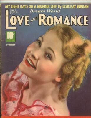 Love and Romance Dec 1938 George MacFadden Cover | eBay