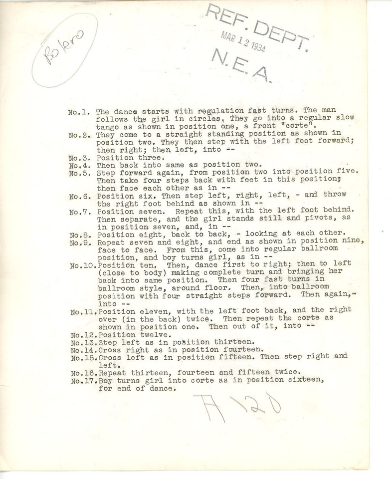 Vintage 8x10 Publicity Photo Bolero 1934 George Raft Dance Steps ...