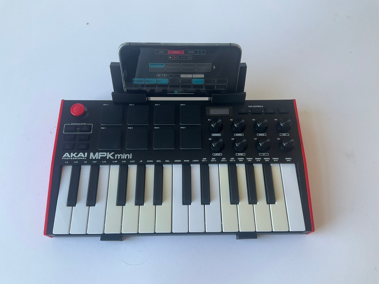 Stand Holder for AKAI MPK Mini mk3 Attach Your tablet IPAD / Smartphone ...