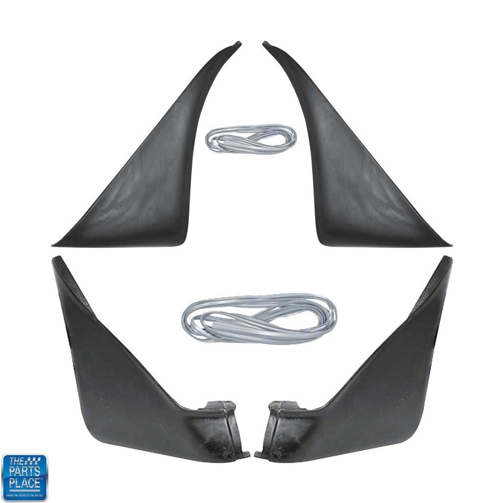 1979-81 Firebird / Trans Am Front & Rear Side Spoilers Set of 4 Plus ...