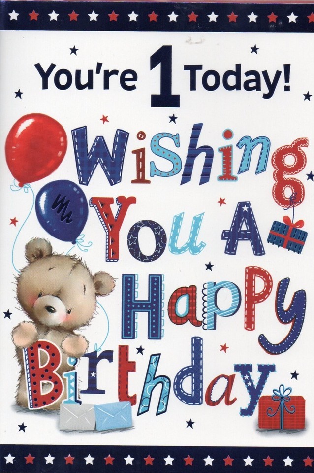 1st 2nd 3rd 4th Boys Birthday Card Choices For Boys Lovely Verses 7"x5 ...