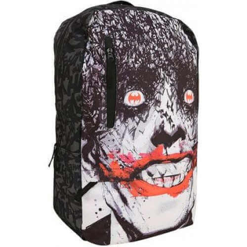 Batman Joker Face Back Pack School Backpack Travel Bag Official DC ...