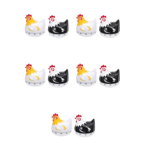5 PCS Small Kitchen Timer for Cooking Chicken Egg Timers Pattern ...