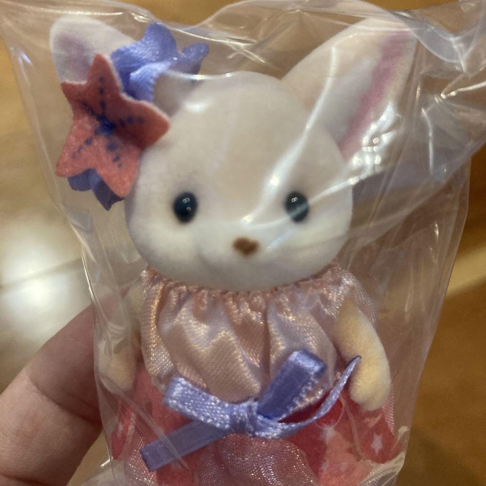 Sylvanian Families 5pcs New Baby Doll Set Flora Rabbit Fennec Halloween ...