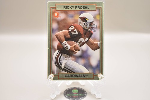 Ricky Proehl Cardinals 1990 Action Packed Football Rookie RC Card Base ...