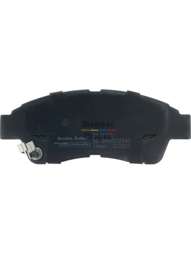 Bremtec Trade Line Brake Pad fits Toyota Corolla 1.8 AE112 Liftback ...