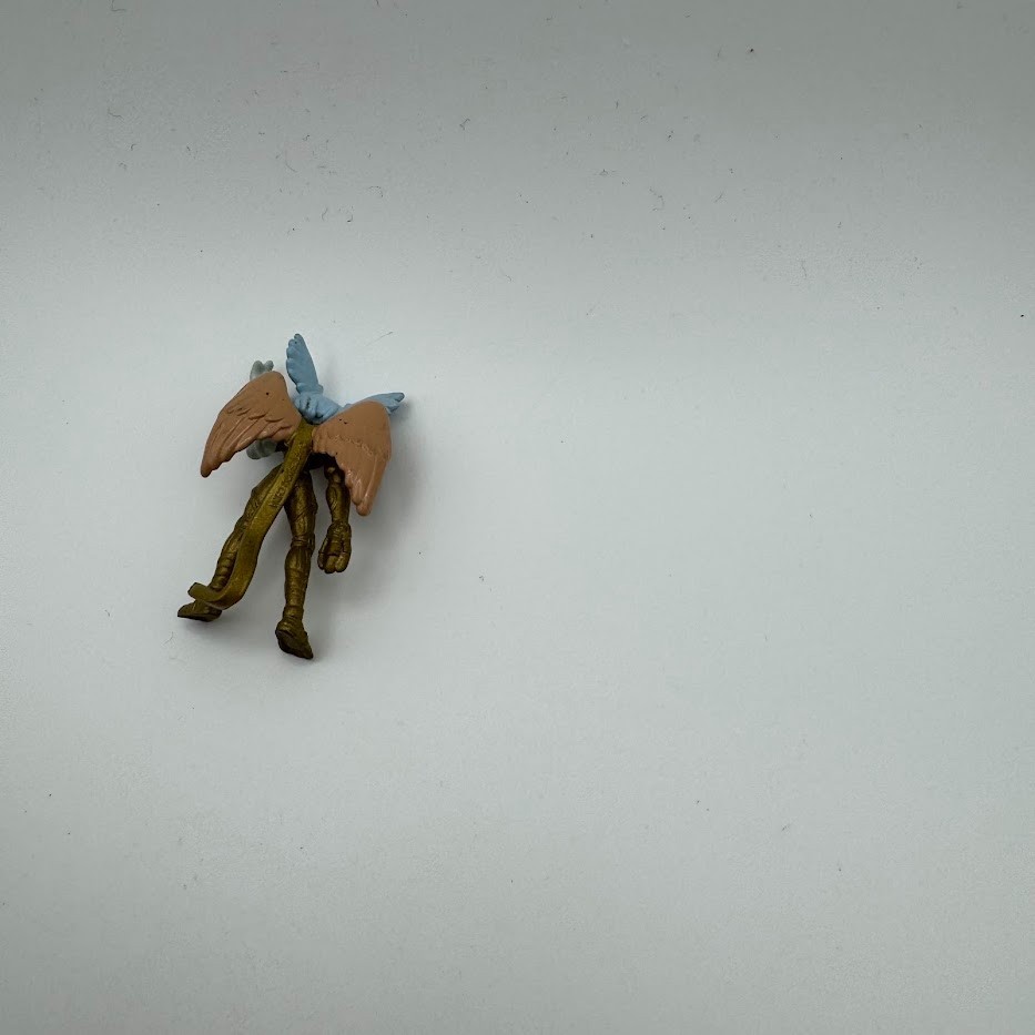 2002 Digimon Digital Monsters 1.5" Zephyrmon Gold Mini Figure H-T ...