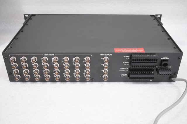 Pelco CM6700-MXB2 CM6700 Matrix 16 In X 2 Out 120VAC for sale online | eBay