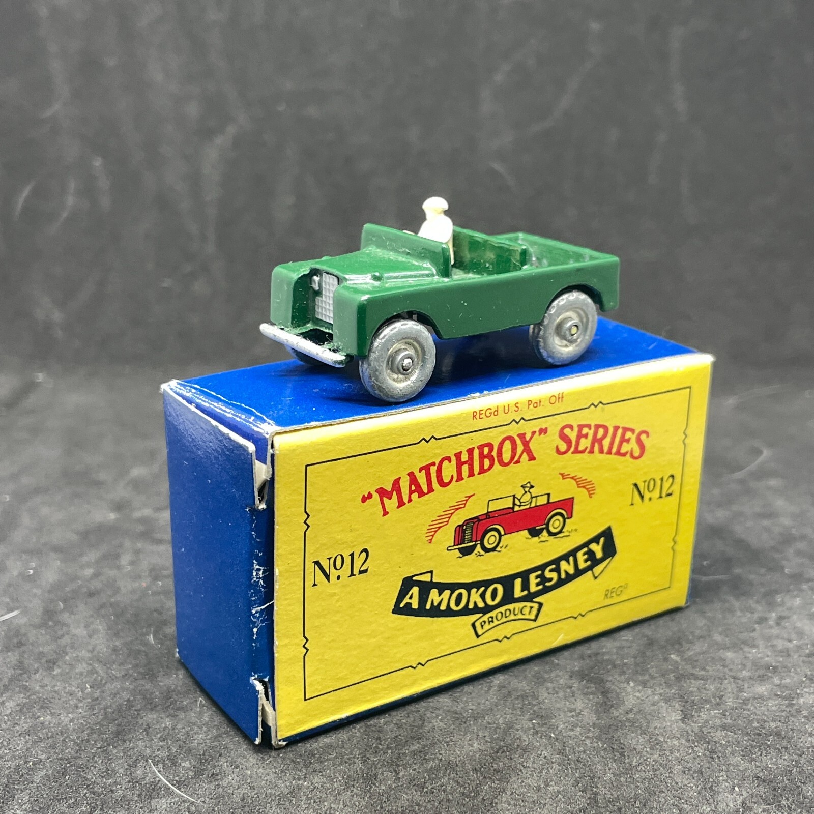 1993 Original Matchbox Lesney 12A LAND ROVER Reproduction | eBay