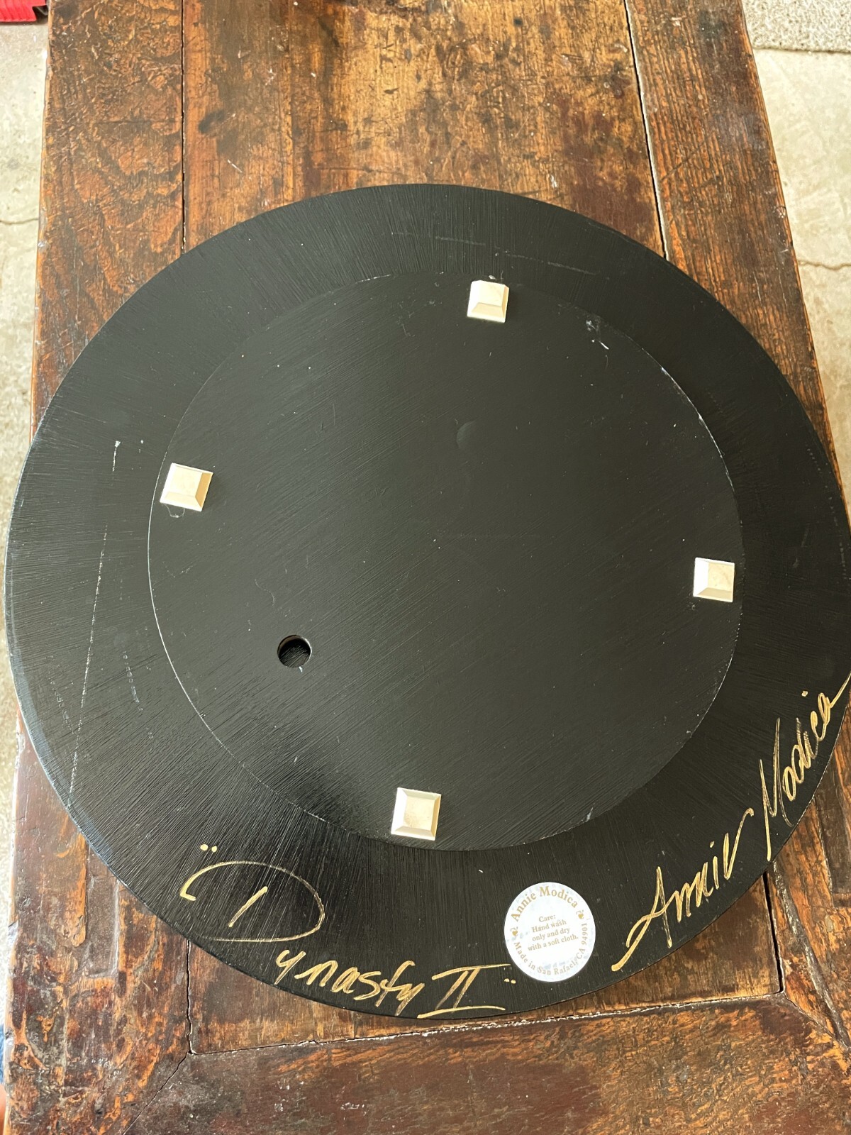 Annie Modica signed "Dynasty II" Lazy Susan | eBay